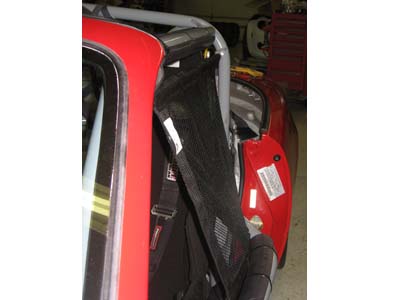 Miatacage.com. Window Net Installation - Basic Kit