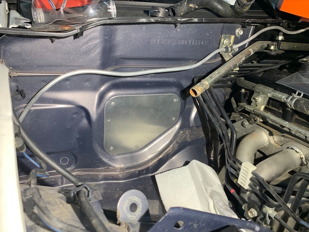 Miatacage.com. NC Firewall Block Off Plate