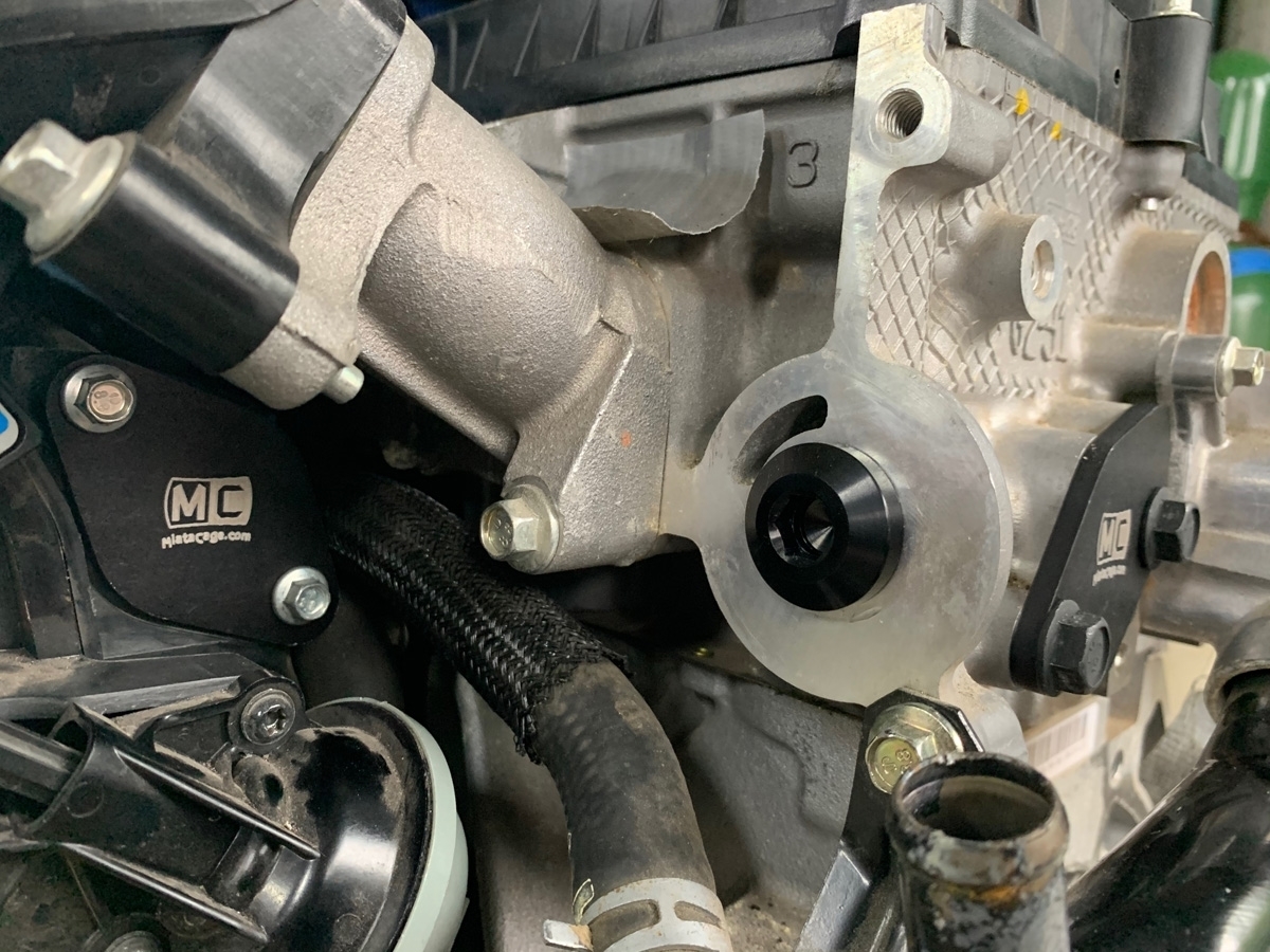 Miatacage.com. EGR Block Off Kit - NC Miata 06-15