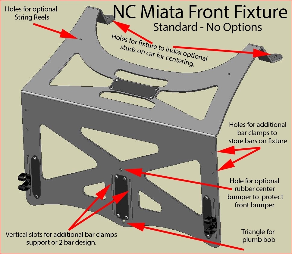 Miatacage.com. Alignment System - NC Miata 2006-2015