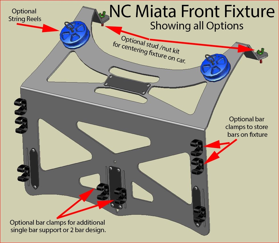 Miatacage.com. Alignment System - NC Miata 2006-2015